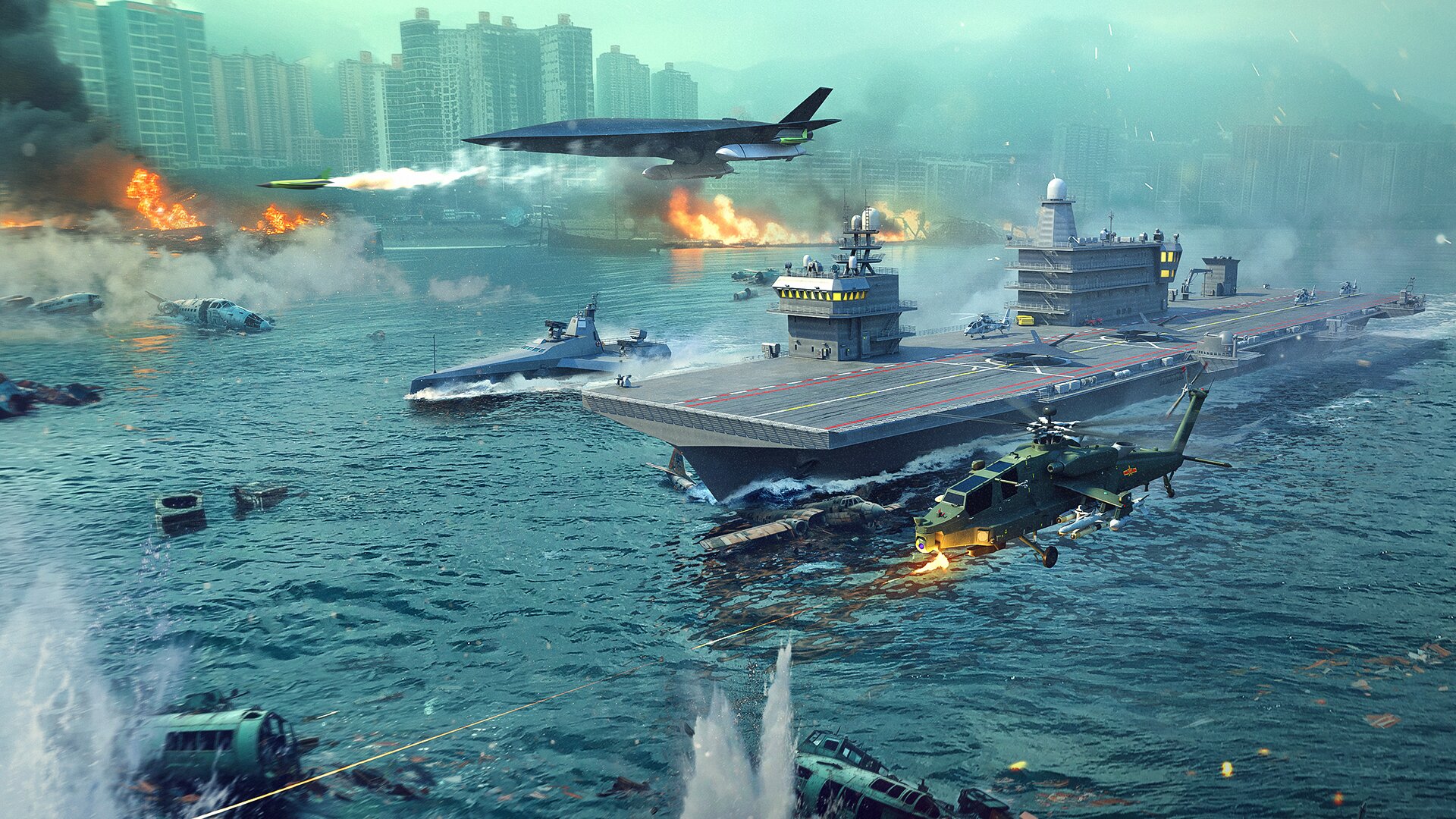 Assault landing ship CN 07X is coming soon - Modern Warships: Naval ...