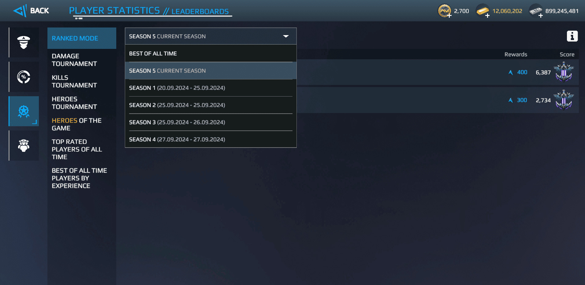 Ranked mode - Modern Warships: Naval Battles – a free military action ...